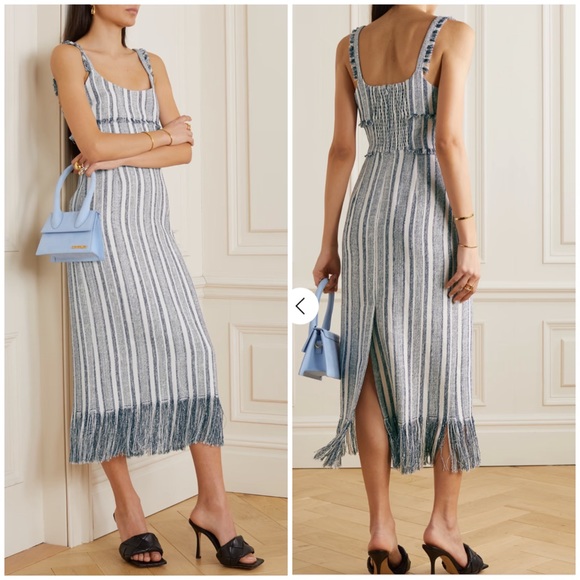 La Ligne | Dresses | New La Ligne Jordan Fringe Dress | Poshmark